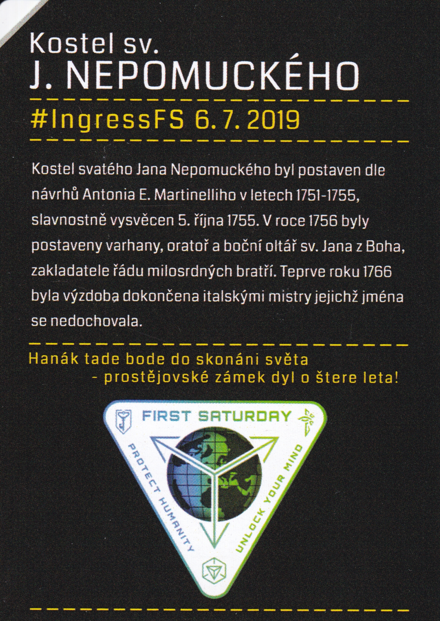 Prostejov - Ingress Swag